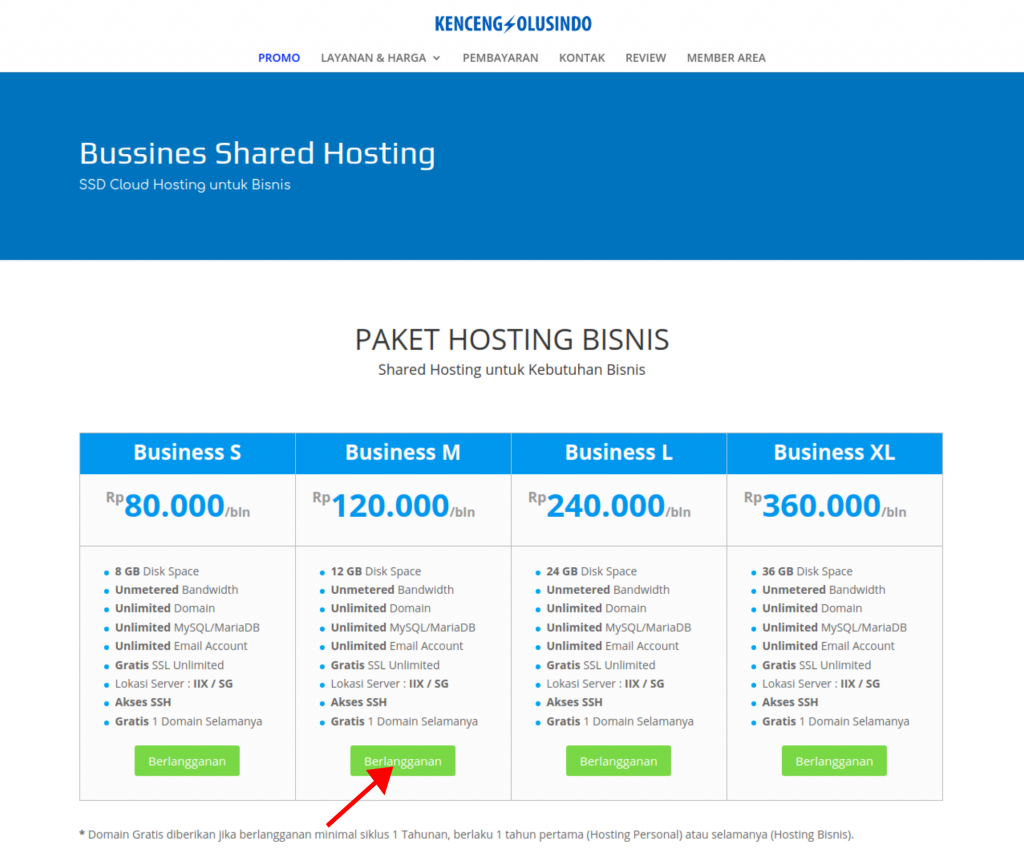 Cara Order Domain dan Hosting di Kenceng Solusindo