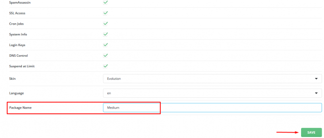Membuat User Package pada Reseller di DirectAdmin - Basis Pengetahuan ...