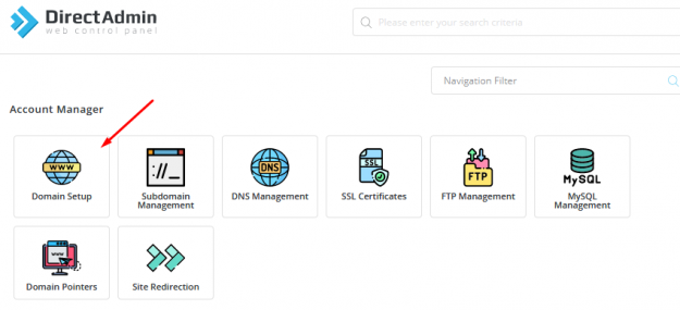 Cara Menambahkan Addon Domain di DirectAdmin - Basis Pengetahuan Kenceng Solusindo