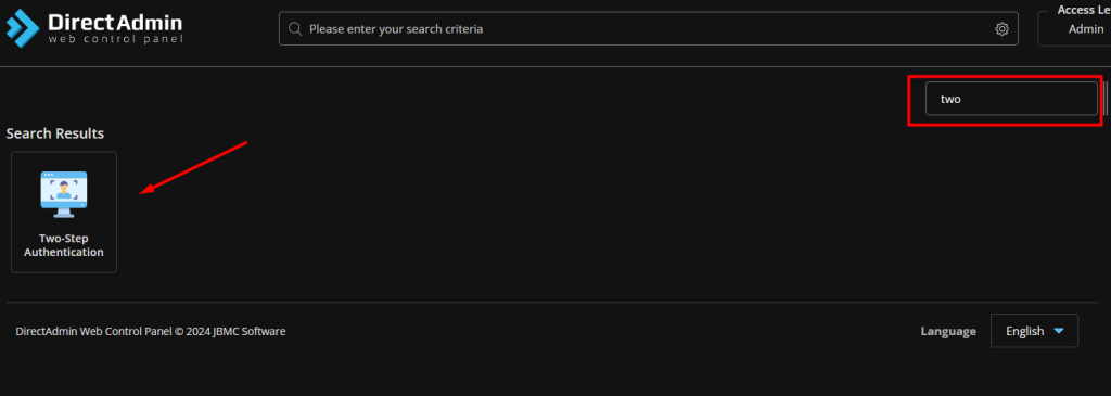 Panduan Menggunakan 2FA Two Factor Authentication di DirectAdmin ...