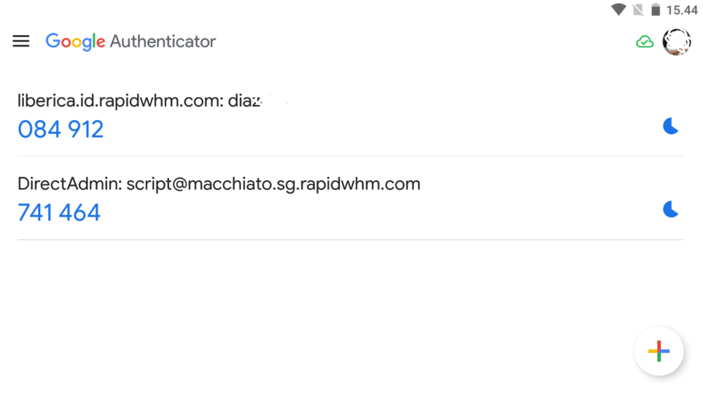Panduan Menggunakan 2FA Two Factor Authentication di DirectAdmin ...